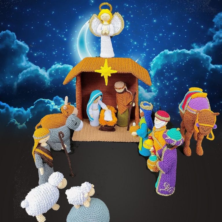 Craftygenesindonesia Nativity Set – crochetpattern by Sofie Versluys ...